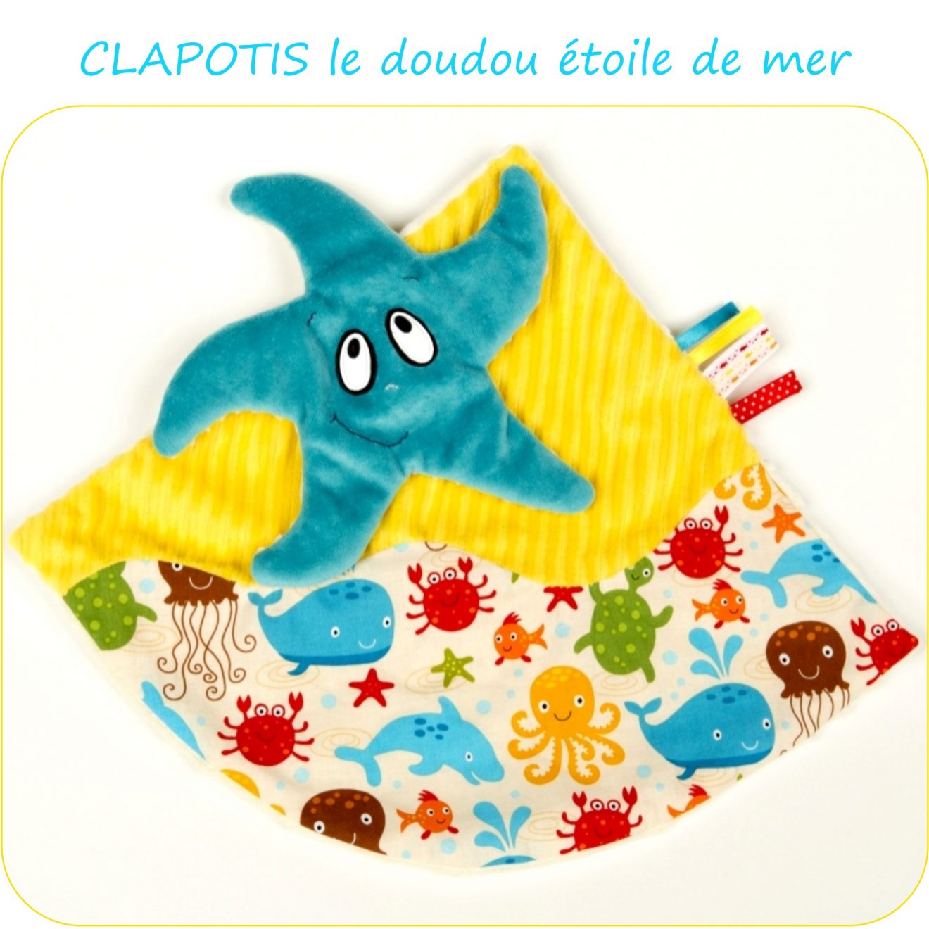 Patron doudou éléphant BARRY - Petits D'om